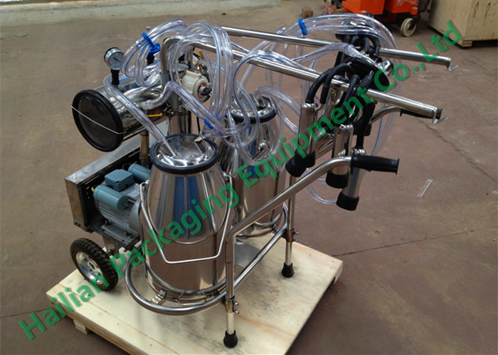 Lait de vache portatif à pompe à vide suçant le type de chariot à ...